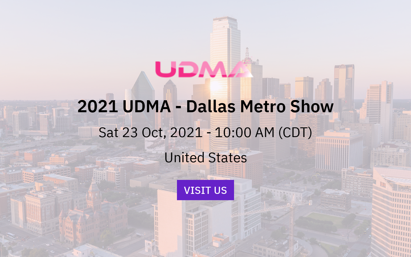 2021 UDMA - Dallas Metro Show